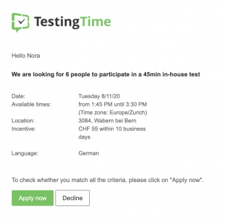 Experience report: A test user takes you along for a test - TestingTime