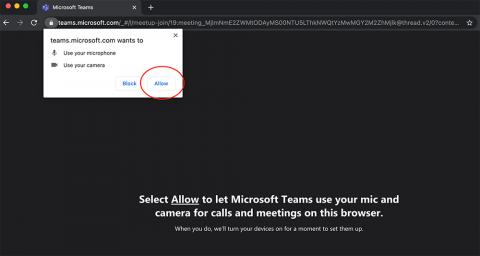 Microsoft Teams Instructions – TestingTime