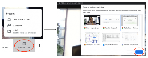 Google Meet Instructions – TestingTime