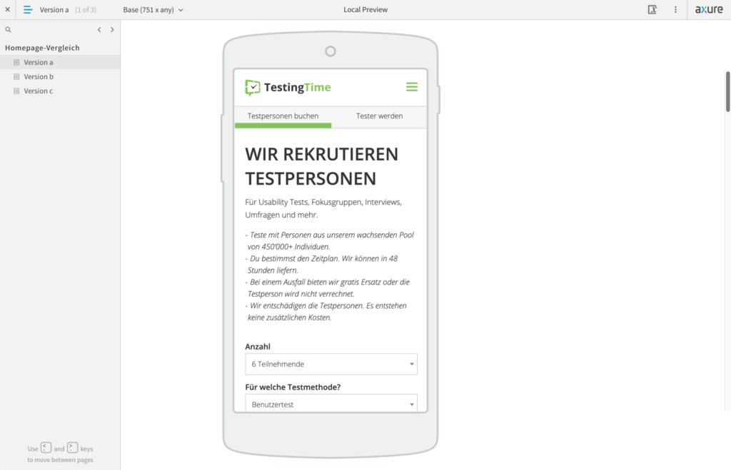 Top Tools zum UX-Research - TestingTime